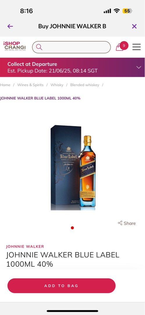 Johnnie Walker Blue Label 1L, Glenlivet 18, Yamazaki 12, Dalmore ...