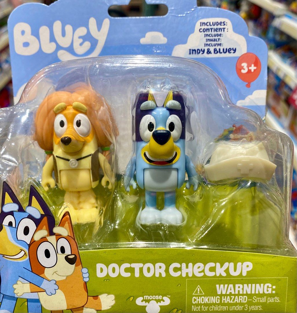 bluey doctor checkup, Hobbies & Toys, Toys & Games on Carousell