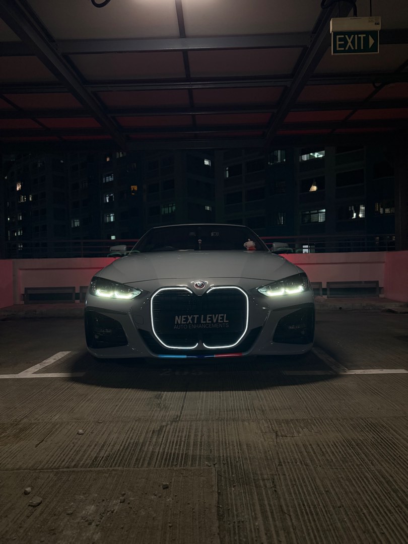 BMW 4 Series / i4 Iconic Glow Light Up Grille, Car Accessories ...