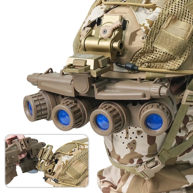 BOOIU Night Vision Goggles Model L4G24 Helmet NVG Mich Helmet With ...