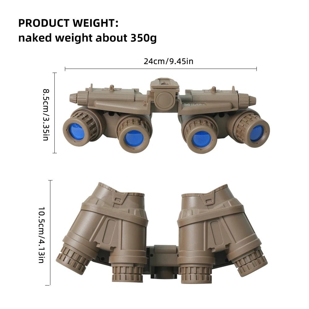 BOOIU Night Vision Goggles Model L4G24 Helmet NVG Mich Helmet With ...