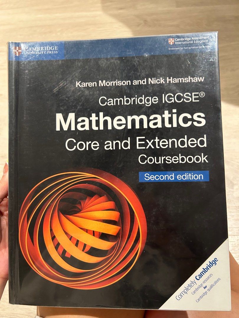 Cambridge IGCSE Mathematics Core & Extended Coursebook Second edition, Hobbies & Toys, Books ...