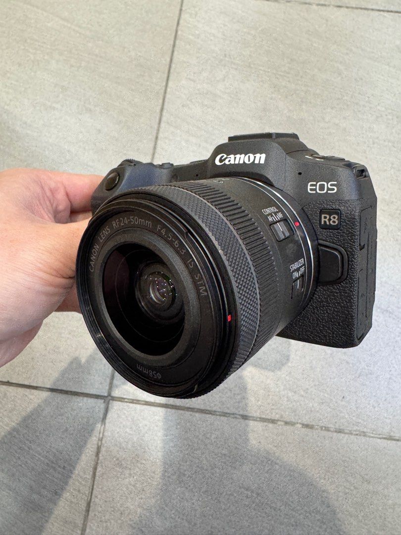 Canon EOS R8 + 24-50mm IS STM Lens [warranty until February 2028 by ...