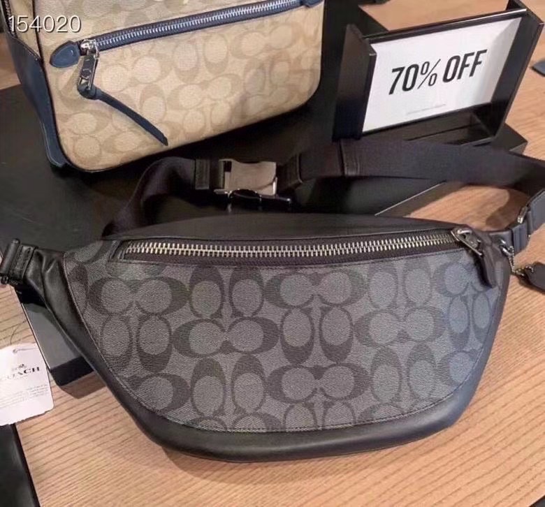 Coach 78777 pvc belt bag chest bag, Luxury, Bags & Wallets on Carousell