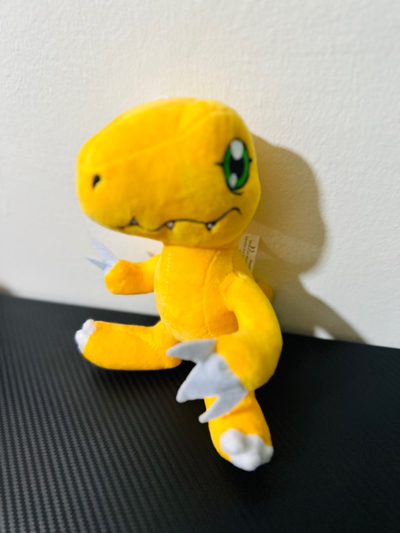 Digimon - Agumon soft toy, Hobbies & Toys, Toys & Games on Carousell