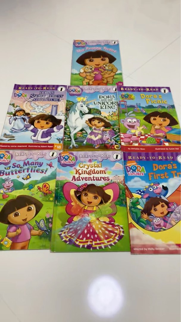 Dora the Explorer Ready-to-Read Books - Set of 7, Hobbies & Toys, Books ...