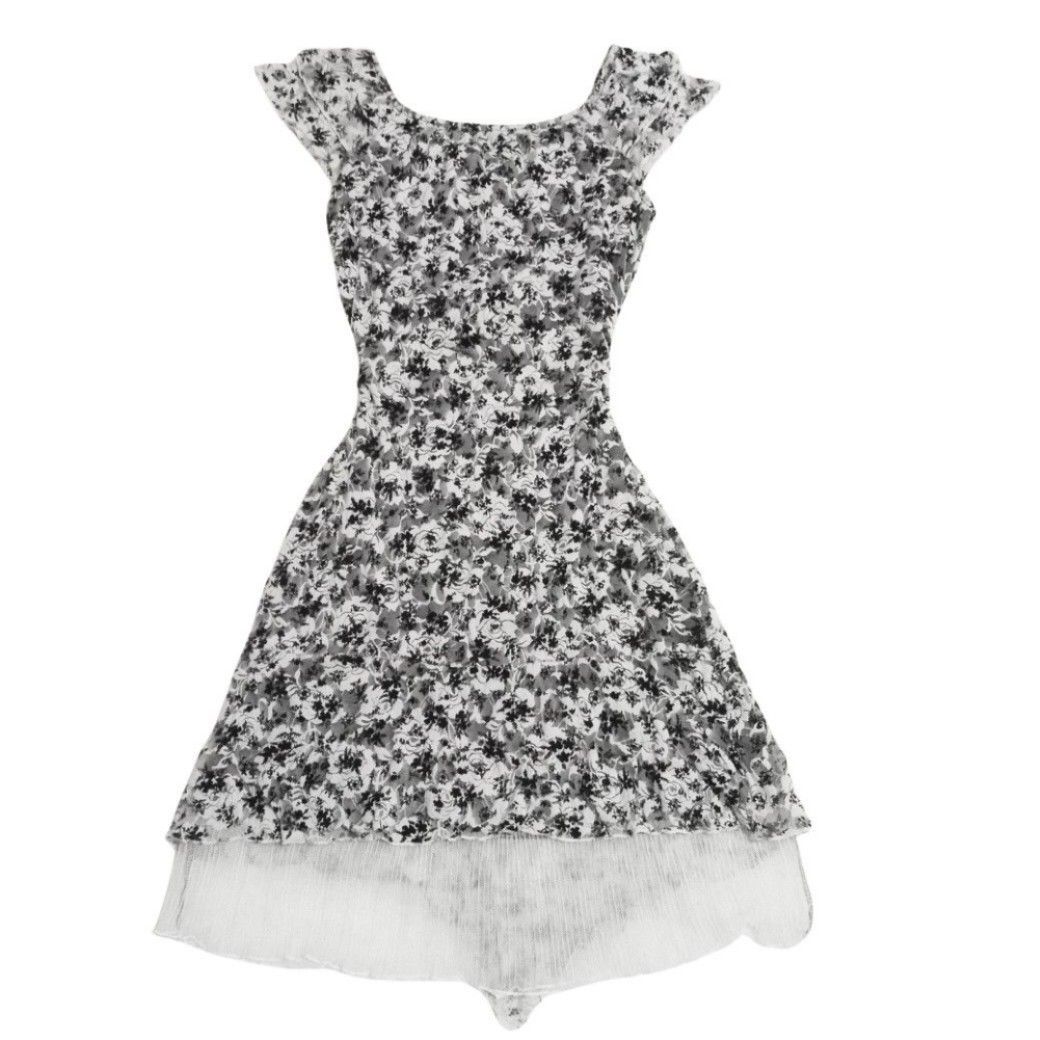dress | floral flower lace bow cottagecore coquette princesscore ...