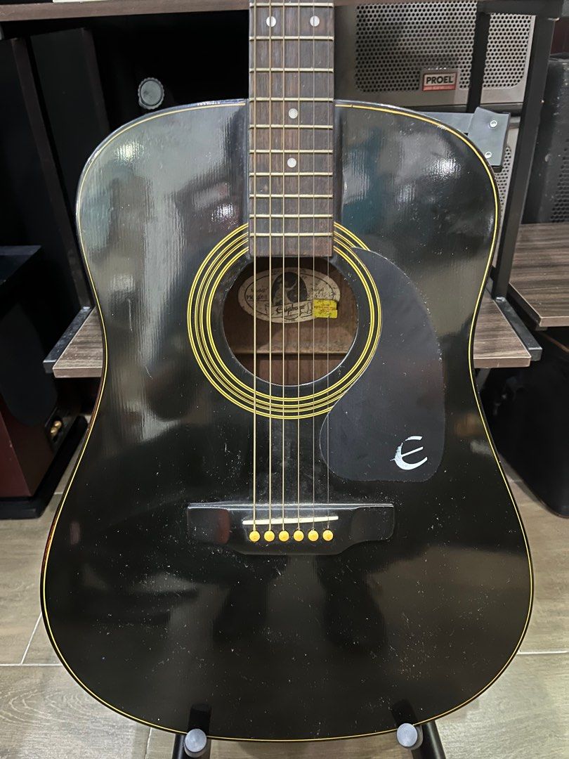 EPIPHONE GUITAR ACOUSTIC, Hobbies & Toys, Music & Media, Musical ...