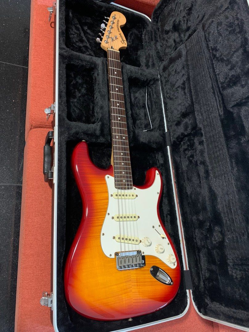 Fender Squier Stratocaster Standard FMT (not Affinity, not FSR) & Gator ...