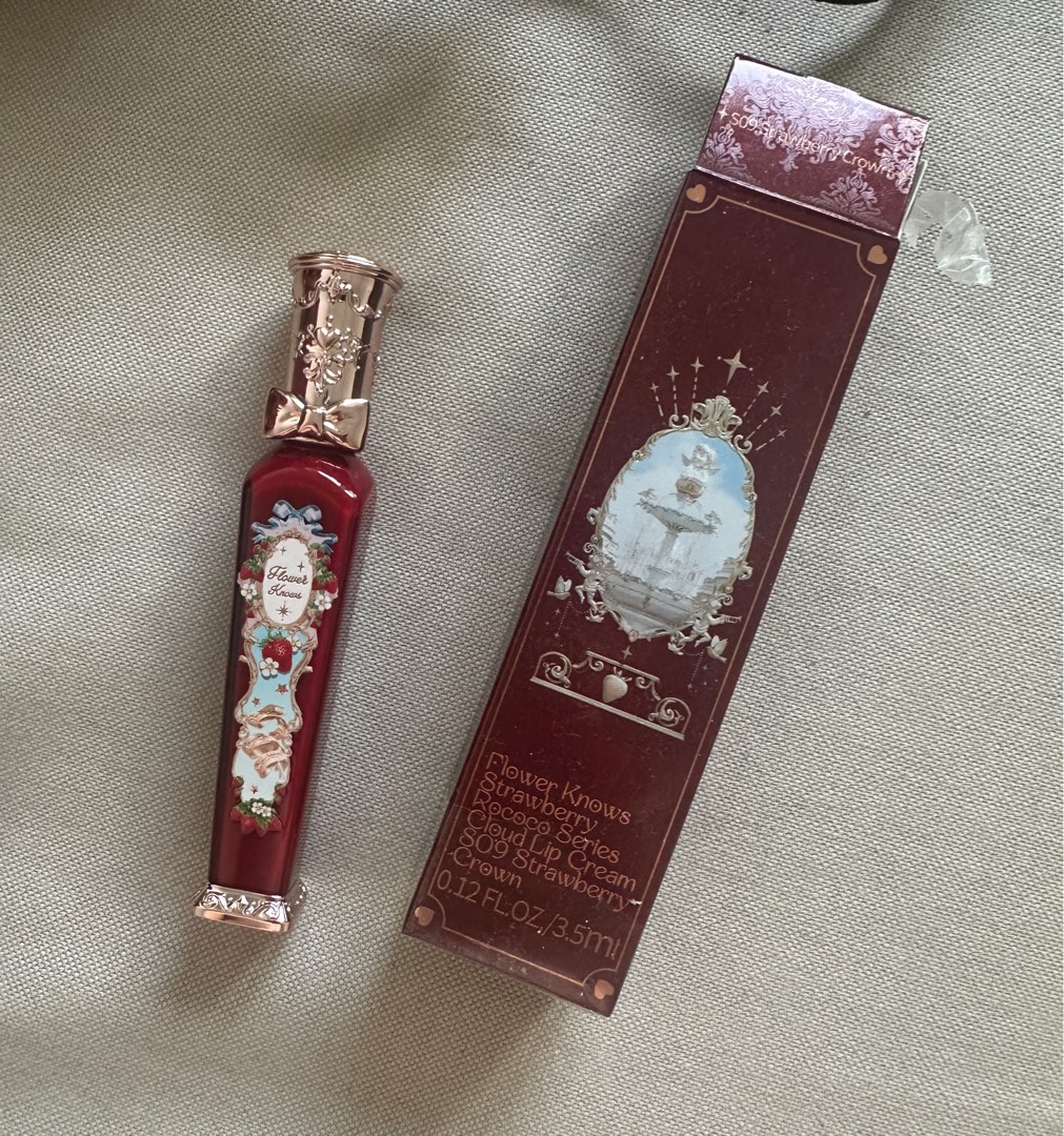 Flowerknows strawberry rococo series cloud cream lipstick, Beauty ...