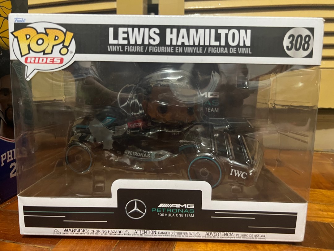 FUNKO Lewis Hamilton in F1 Car, Hobbies & Toys, Toys & Games on Carousell