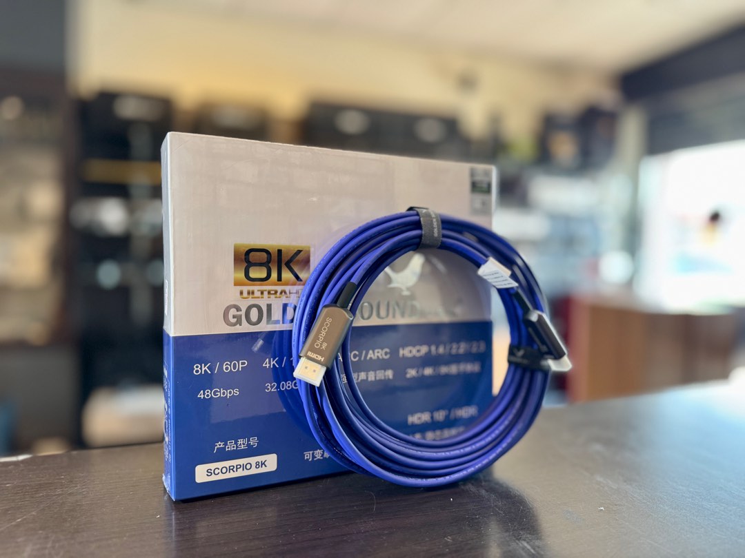 Golden Sound Scorpio 8K Fiber optic HDMI, Audio, Other Audio Equipment ...