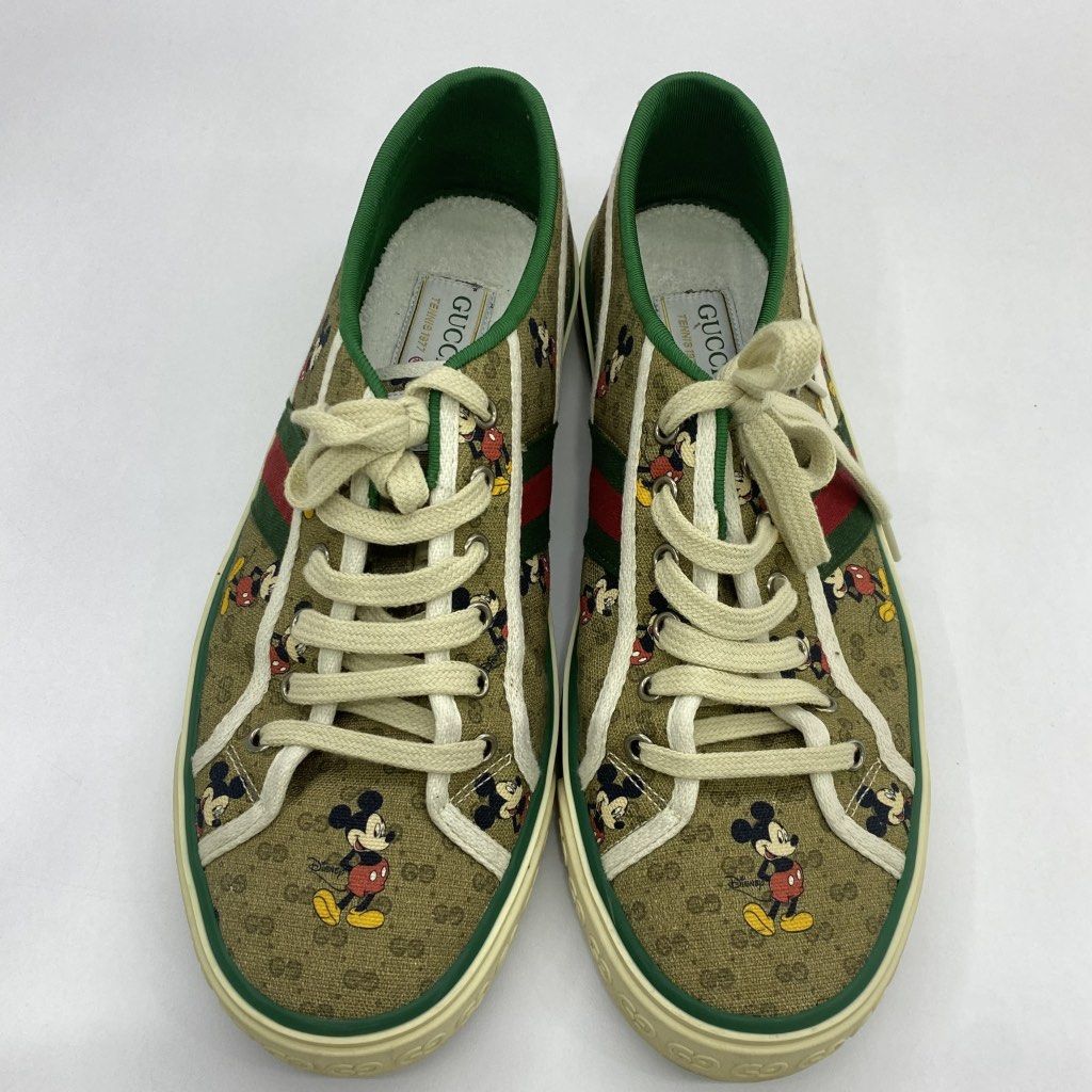 GUCCI X DISNEY GG TENNIS 1977 SNEAKERS #10+ 257001386 &, Luxury ...