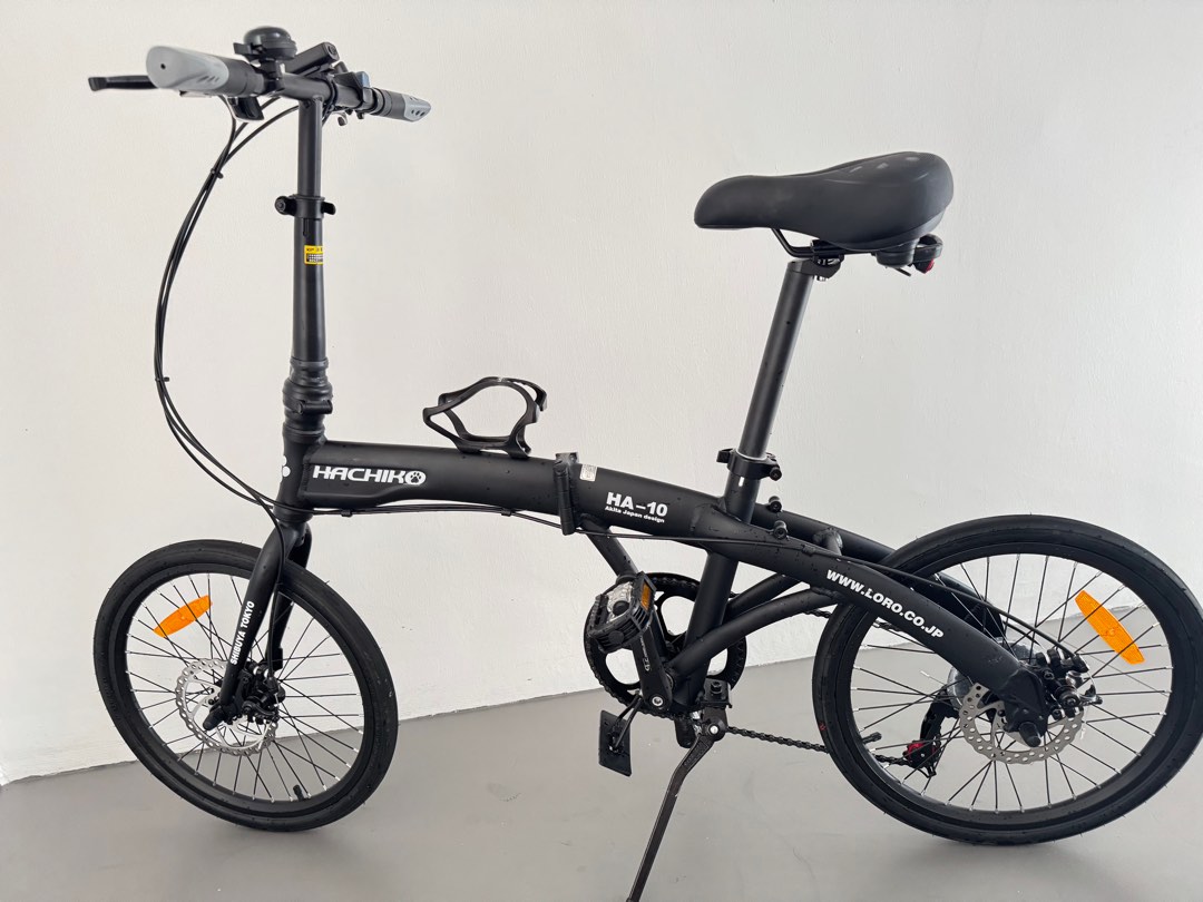Hachiko HA-10 Foldable bike, Sports Equipment, Bicycles & Parts, Bicycles on Carousell