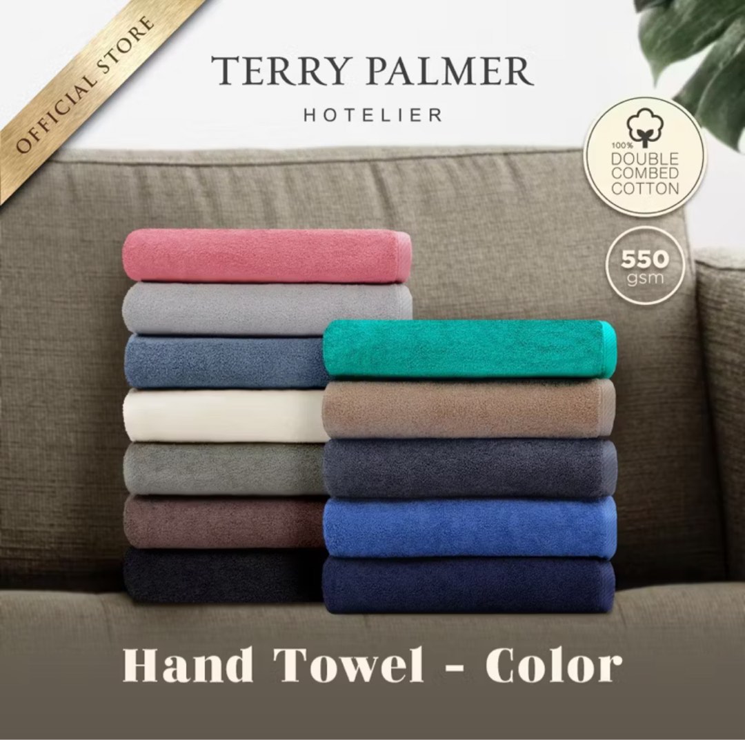 handuk terry palmer towel 40x75cm, Perabotan Rumah di Carousell