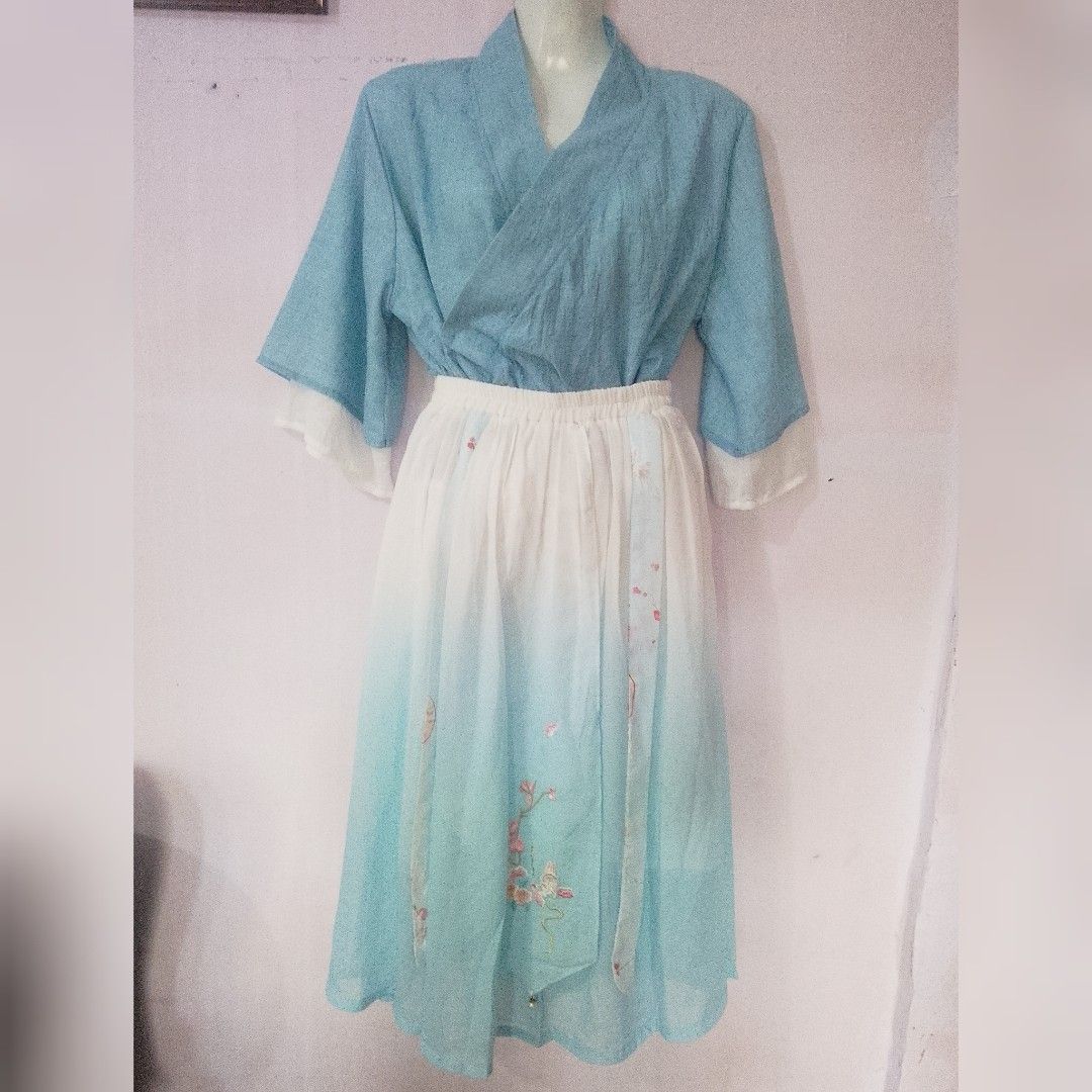 Hanfu Han Element Kimono Hanbok Hanbook Traditional tradisional Chinese ...