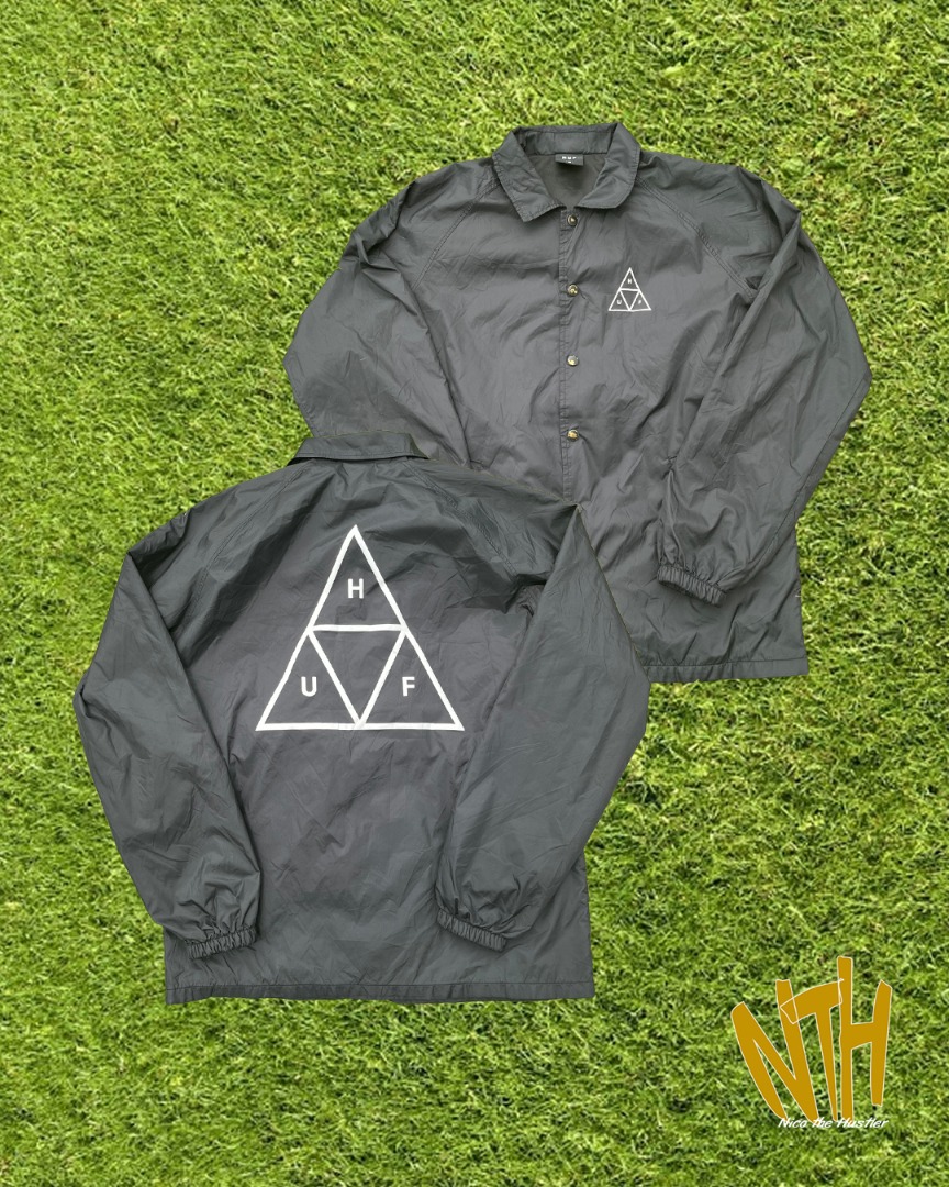 HUF ESSENTIALS COACH JACKET, Men's Fashion, Coats, Jackets and ...