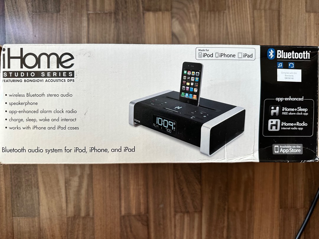 iHome Studio Series Bluetooth Speaker Dock, Audio, Soundbars, Speakers ...