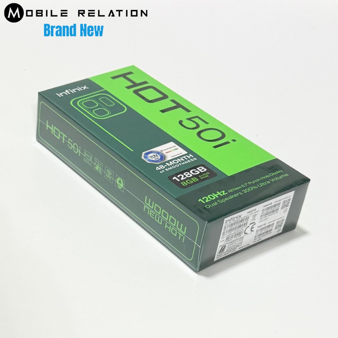Infinix Hot 50i 128GB Sleek Black, Mobile Phones & Gadgets, Mobile ...