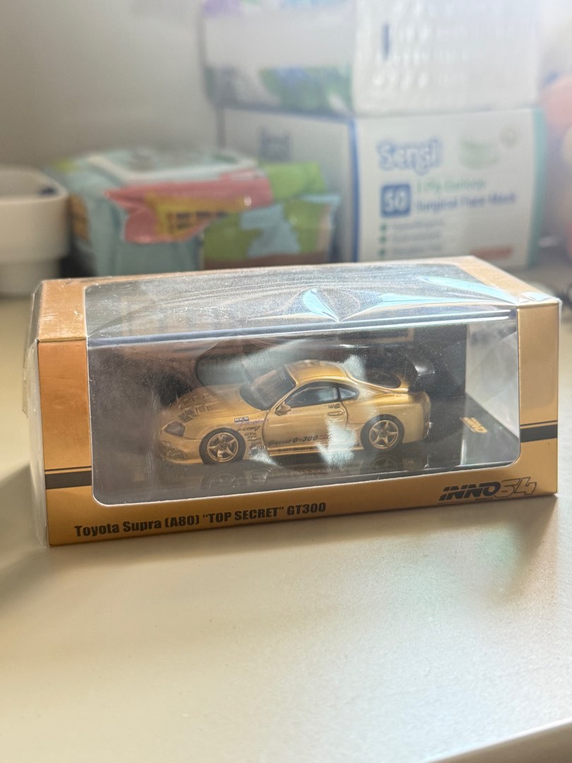 INNO 1:64 Toyota Supra (A80) Top Secret GT300, Hobbies & Toys, Toys ...