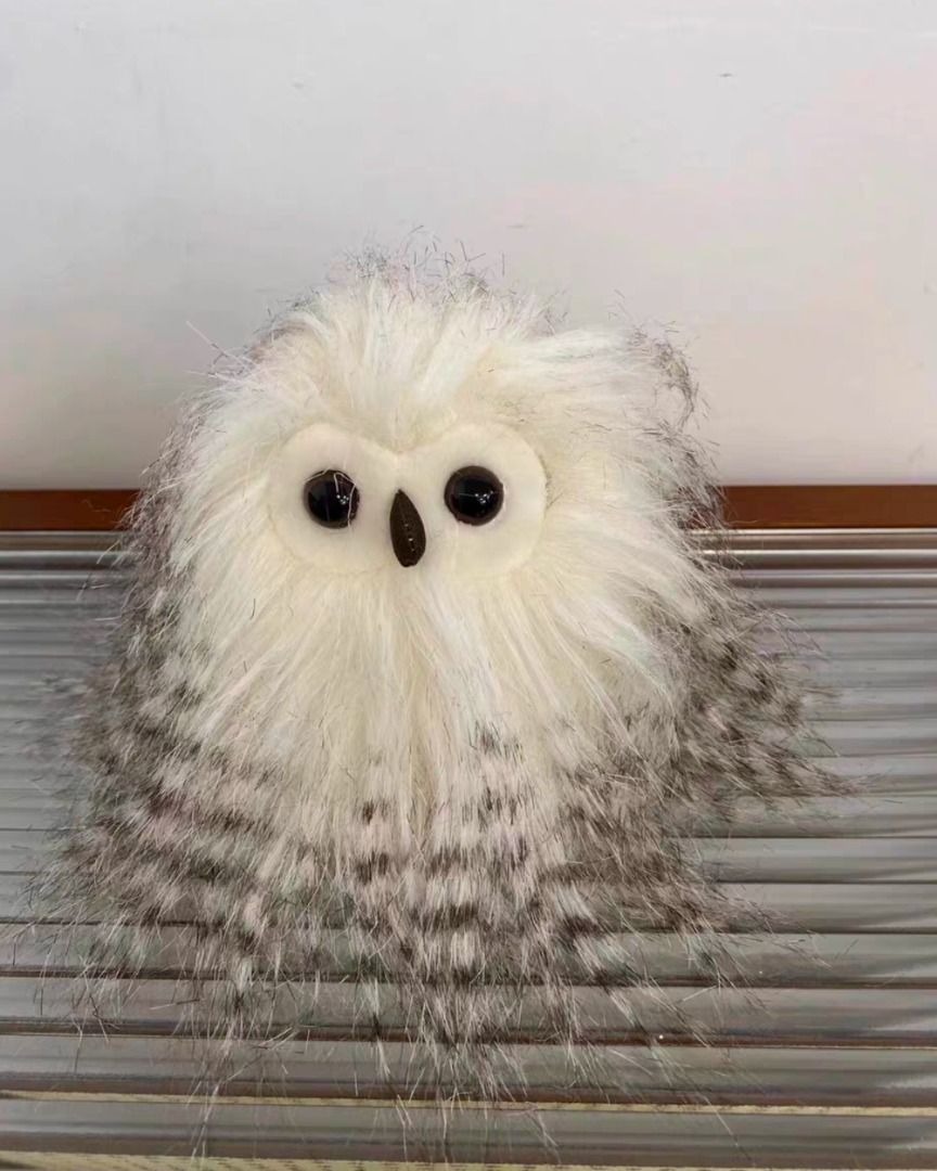 💜Jellycat fry owl Bertie owlet Bertie scribbled fun doll gift birthday ...