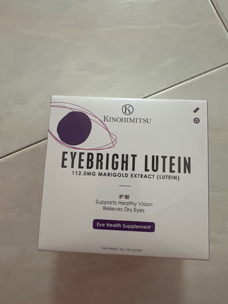 Kinohimitsu Eyebright Lutein - Expiry 2027 (multiple boxes available ...