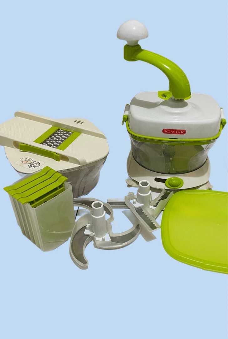 Konstar Multi Master Chopper Set, Furniture & Home Living, Kitchenware ...