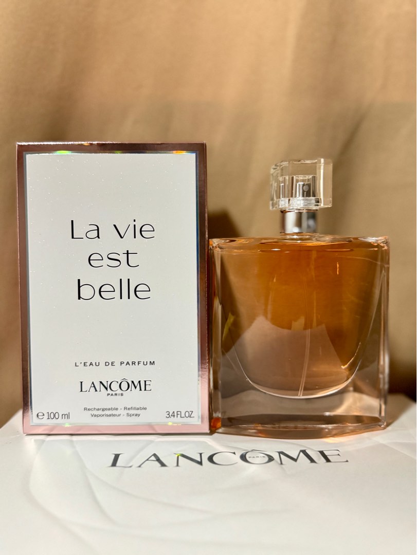 Lancome La Vie Est Belle 100ML LVEB Floral Gourmand Vanilla Perfume ...