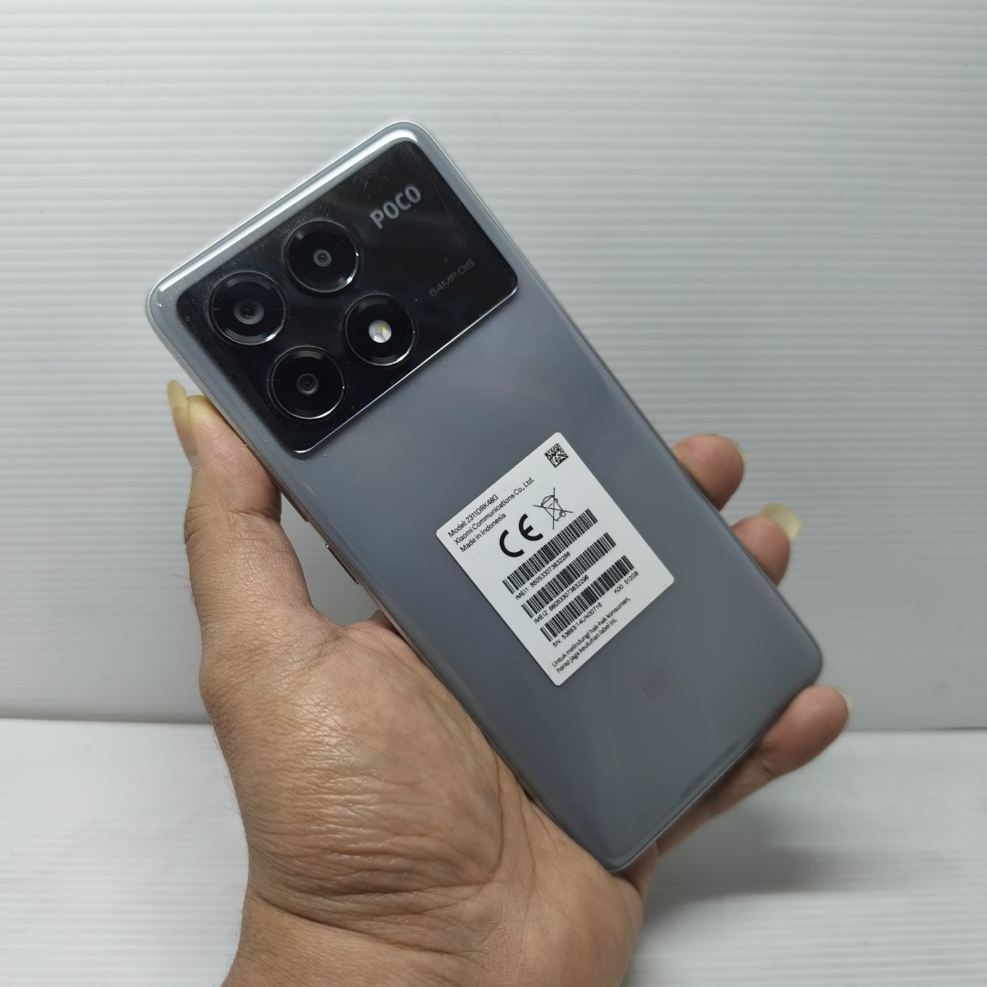LIKE NEW XIAOMI POCO X6 PRO 5G 12/512 GREY MULUS NO MINUS SIAP PAKAI ...