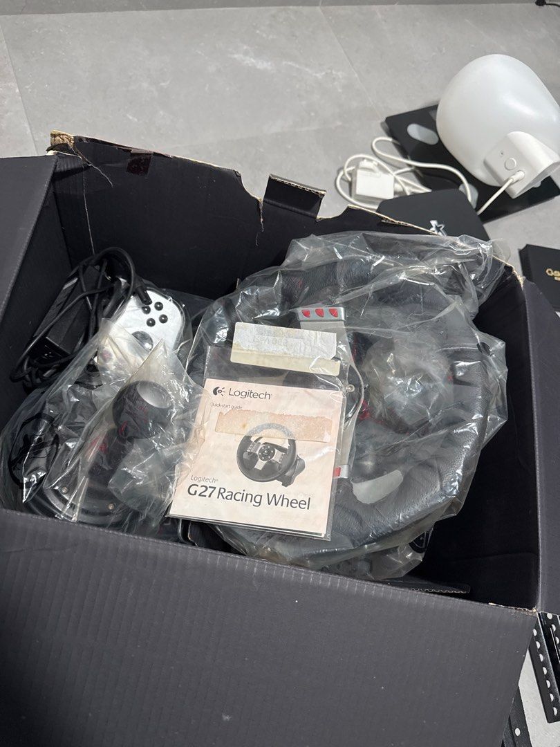 Logitech G27 Full Set, Video Gaming, Gaming Accessories, Controllers on ...