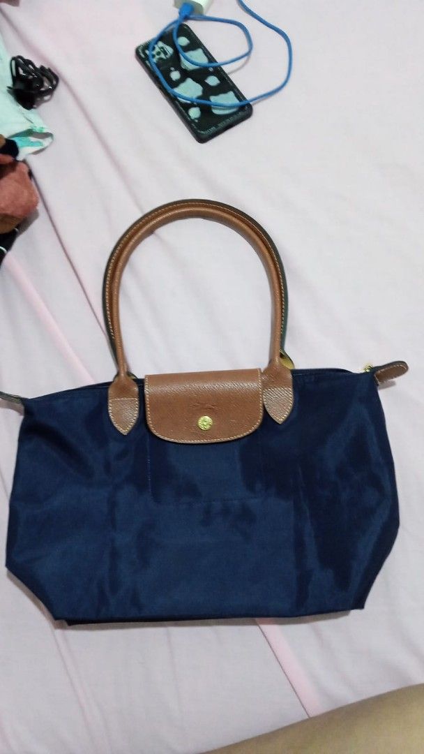 longchamp le pliage original, Fesyen Wanita, Tas & Dompet di Carousell