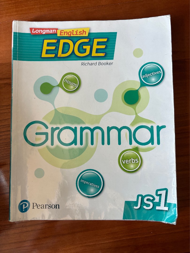 Longman English Edge Grammar Book JS1 (2017 Edition), 興趣及遊戲, 書本 & 文具 ...