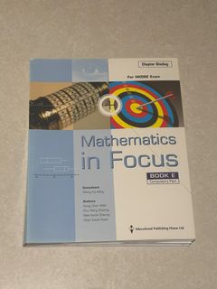 Mathematics in Focus ( Book E), 興趣及遊戲, 書本 & 文具, 教科書 - Carousell