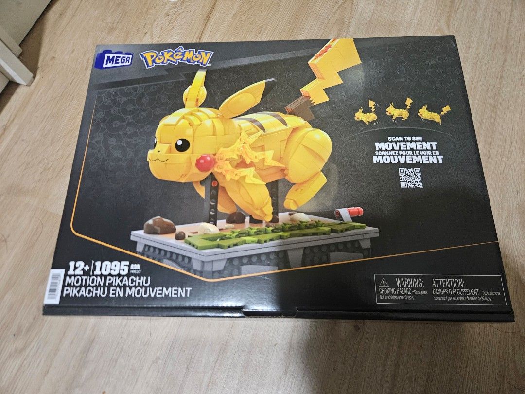Mega Motion Pikachu, Hobbies & Toys, Toys & Games on Carousell