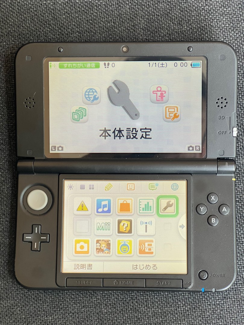 modded Nintendo 3ds xl working scratched, Video Gaming, Video Game ...