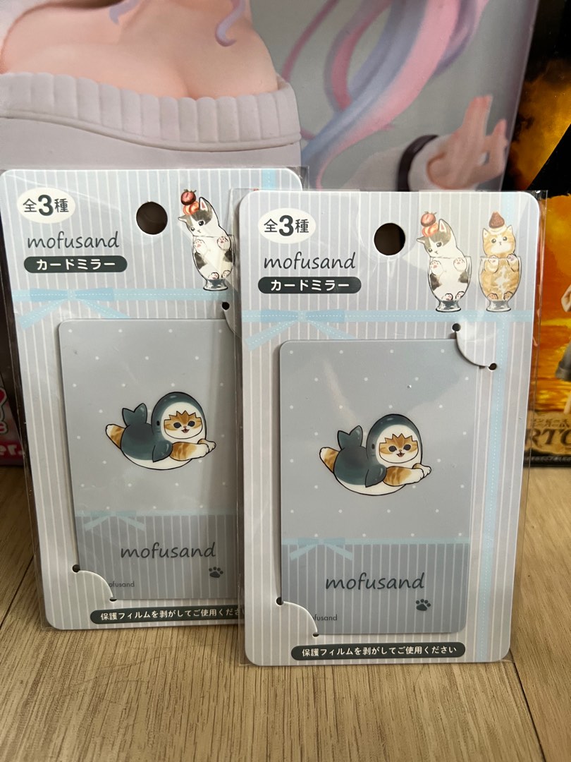 Mofusand Shark Mirror, Hobbies & Toys, Stationary & Craft, Other ...