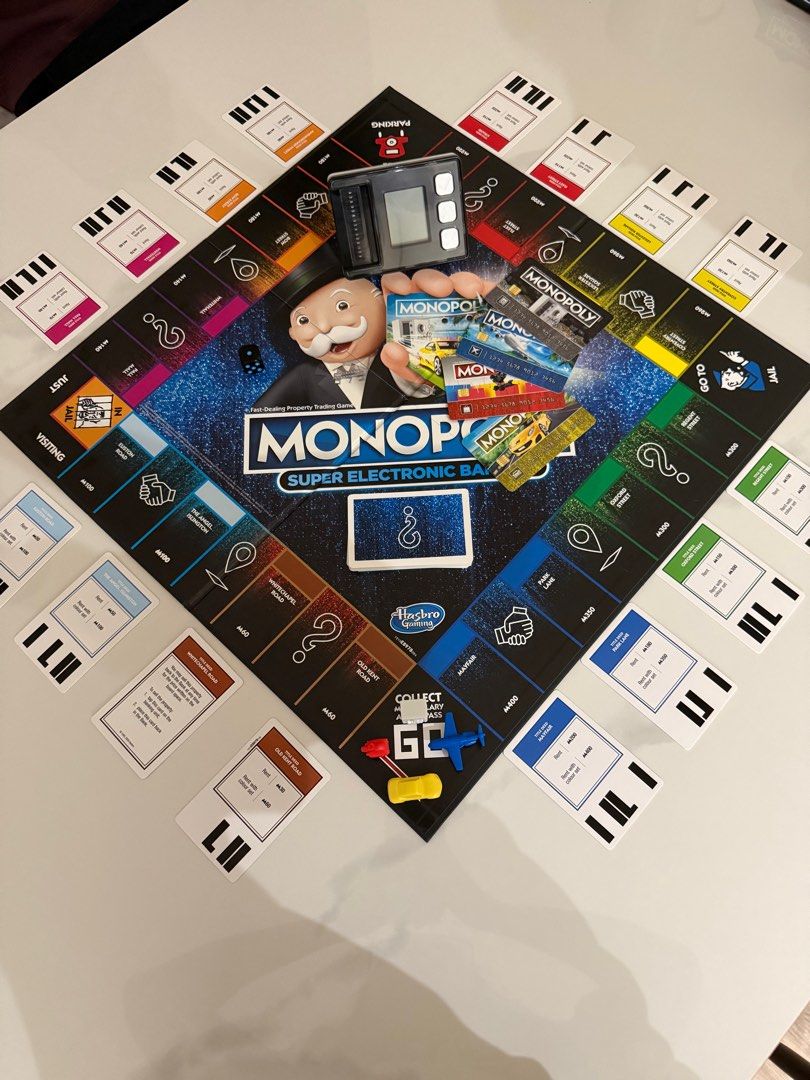 Monopoly Super Electronic Banking, Hobbies & Toys, Toys & Games on ...