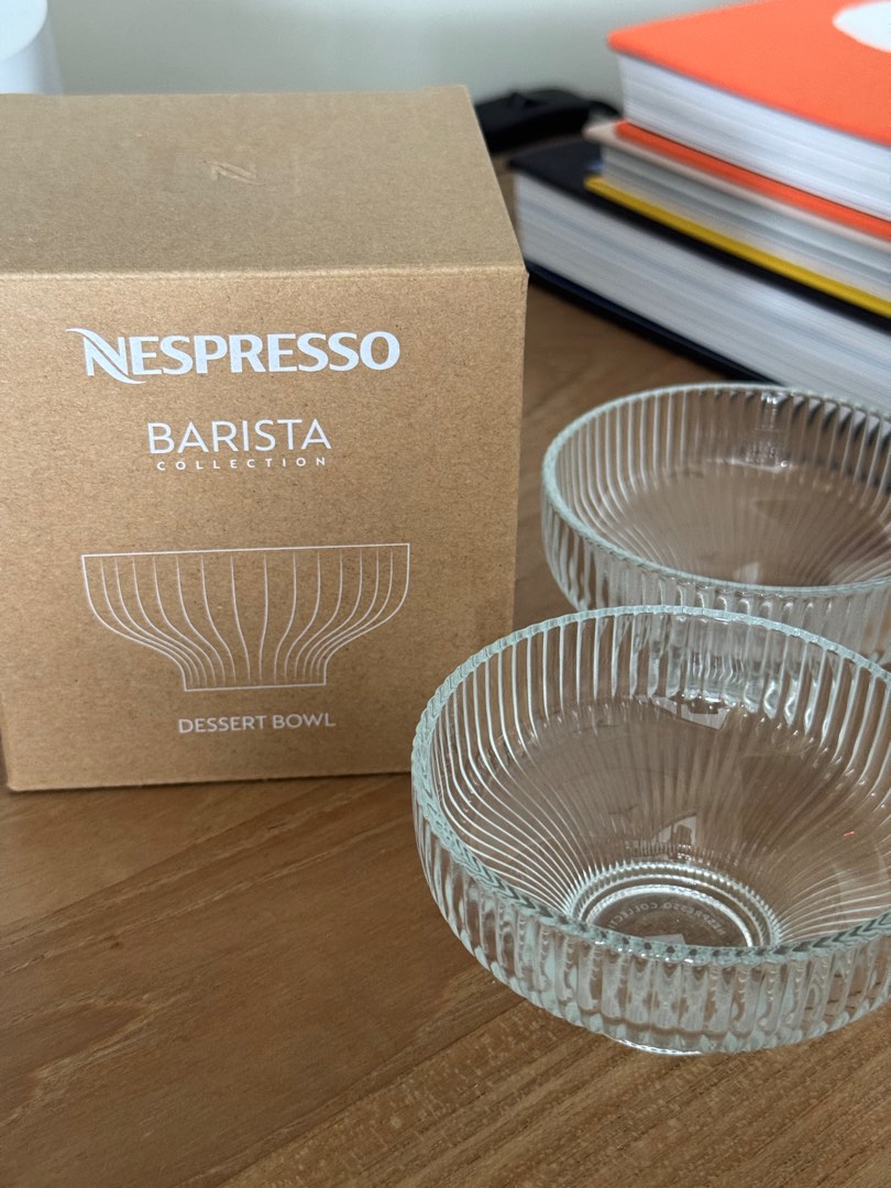 Nespresso Barista Collection Dessert Bowls - New, Furniture & Home ...