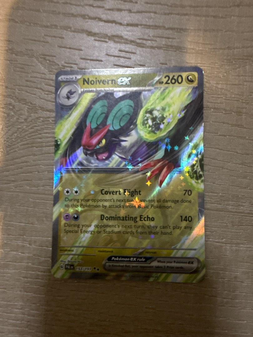 Noivern EX Pokemon Card, Hobbies & Toys, Toys & Games on Carousell