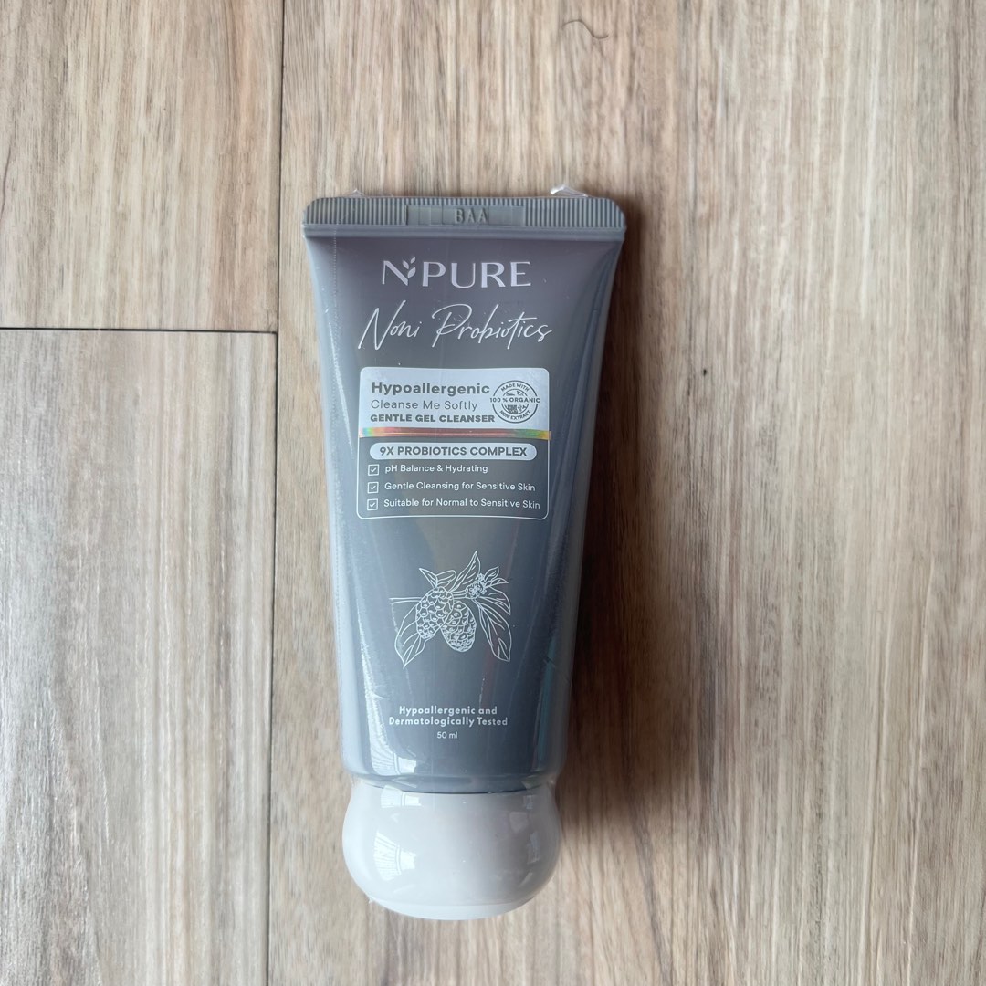 Npure Noni Probiotics Facial Wash 50 ml, Kesehatan & Kecantikan, Kulit ...