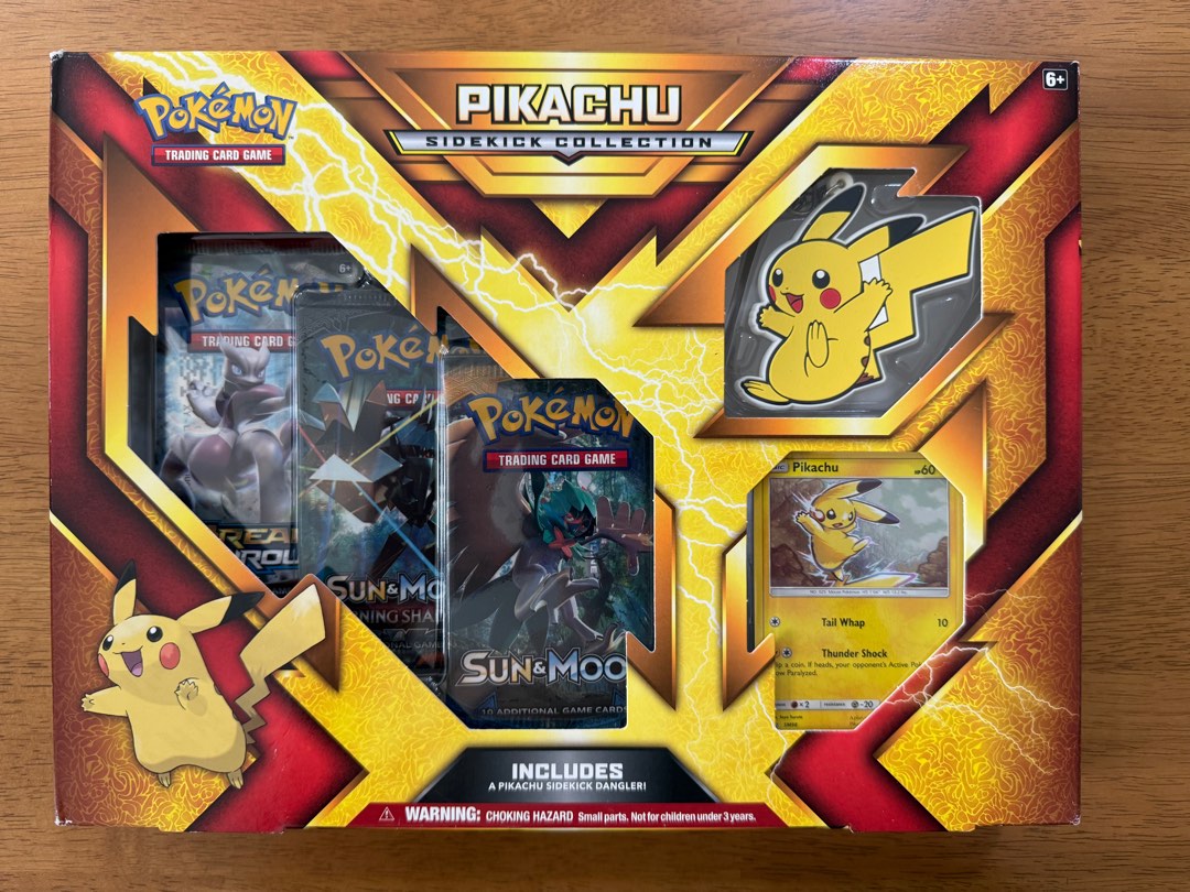 Pikachu Sidekick Collection Box Pokemon TCG, Hobbies & Toys, Toys ...