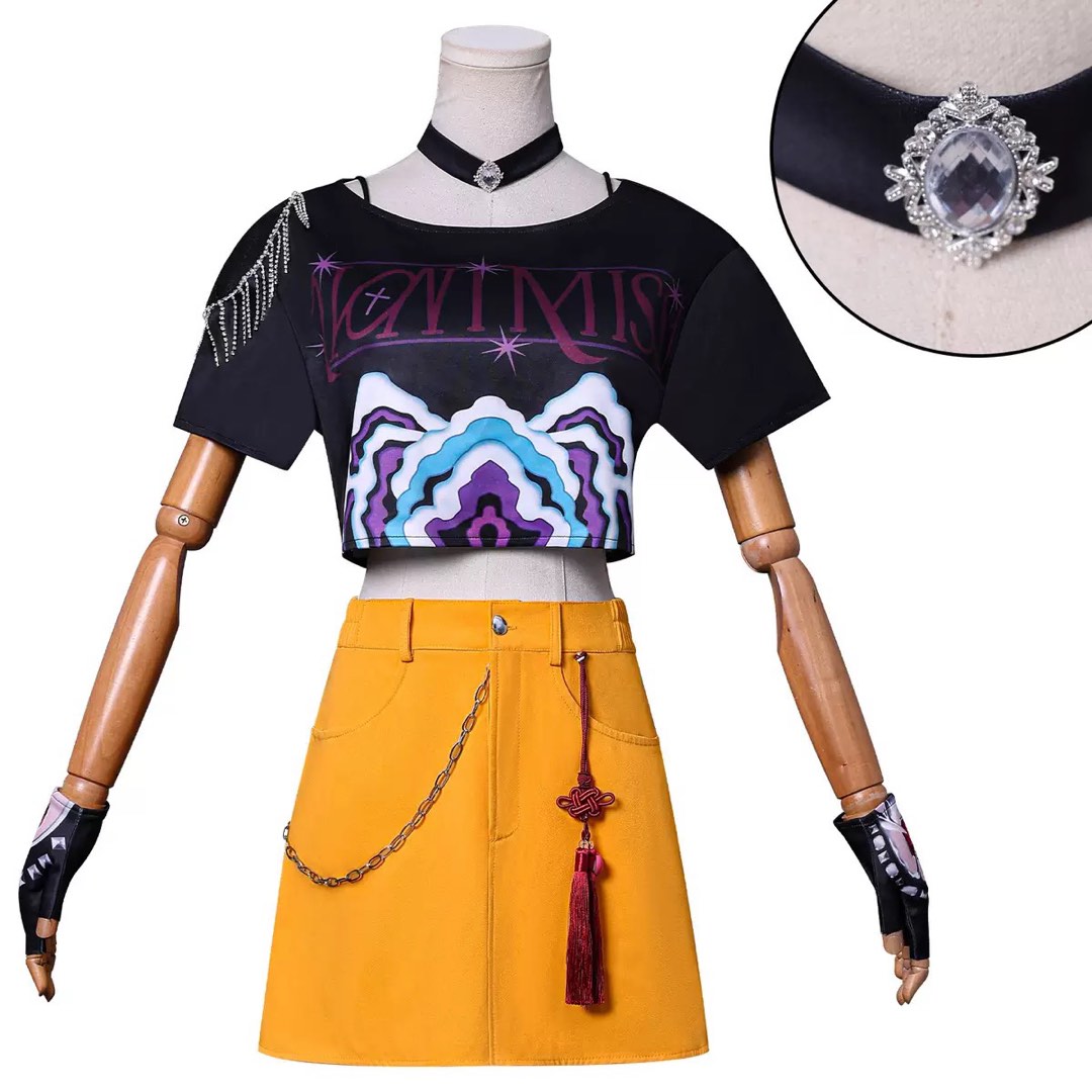 [PO] Mira K-pop Demon Hunters Cosplay Costume, Hobbies & Toys ...