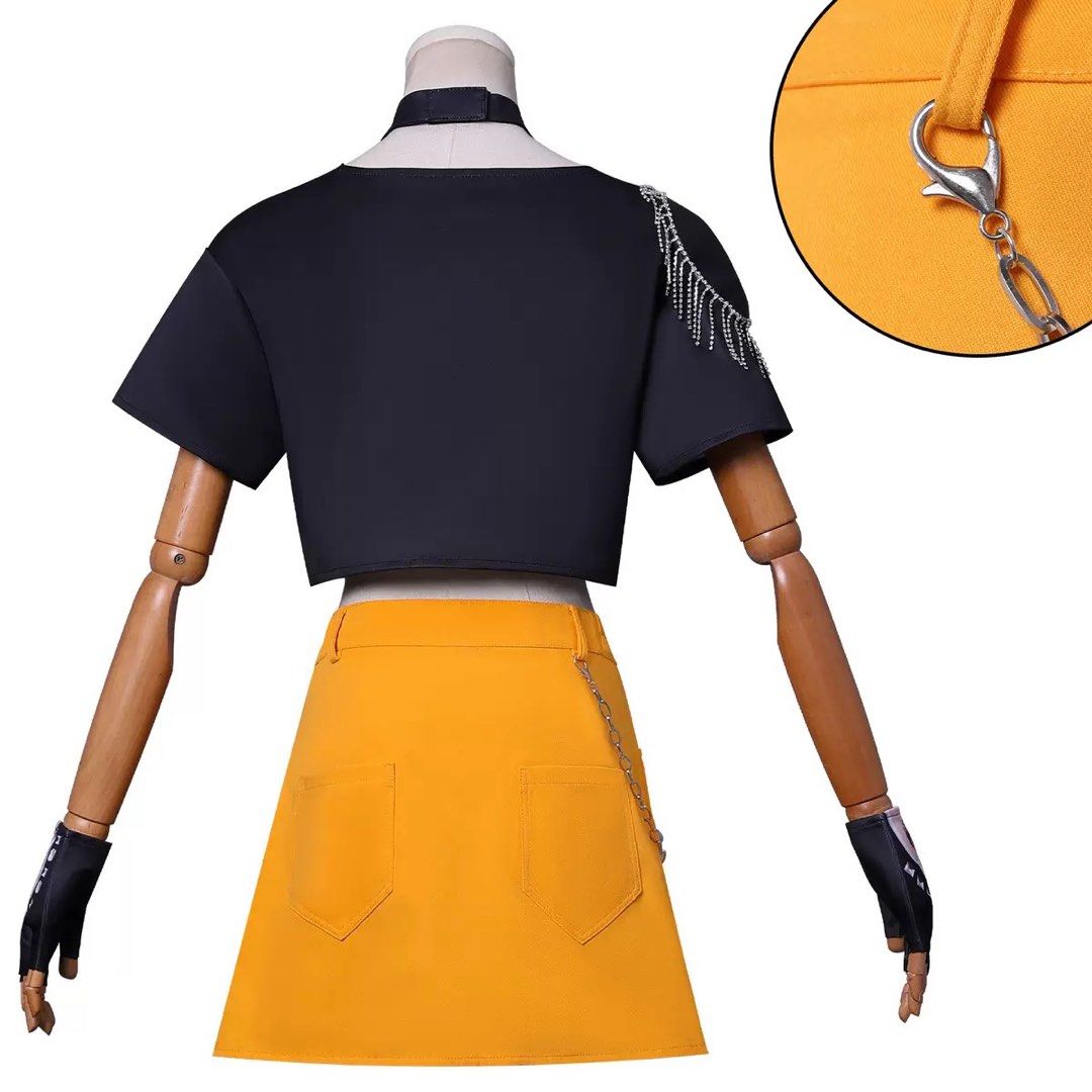 [PO] Mira K-pop Demon Hunters Cosplay Costume, Hobbies & Toys ...