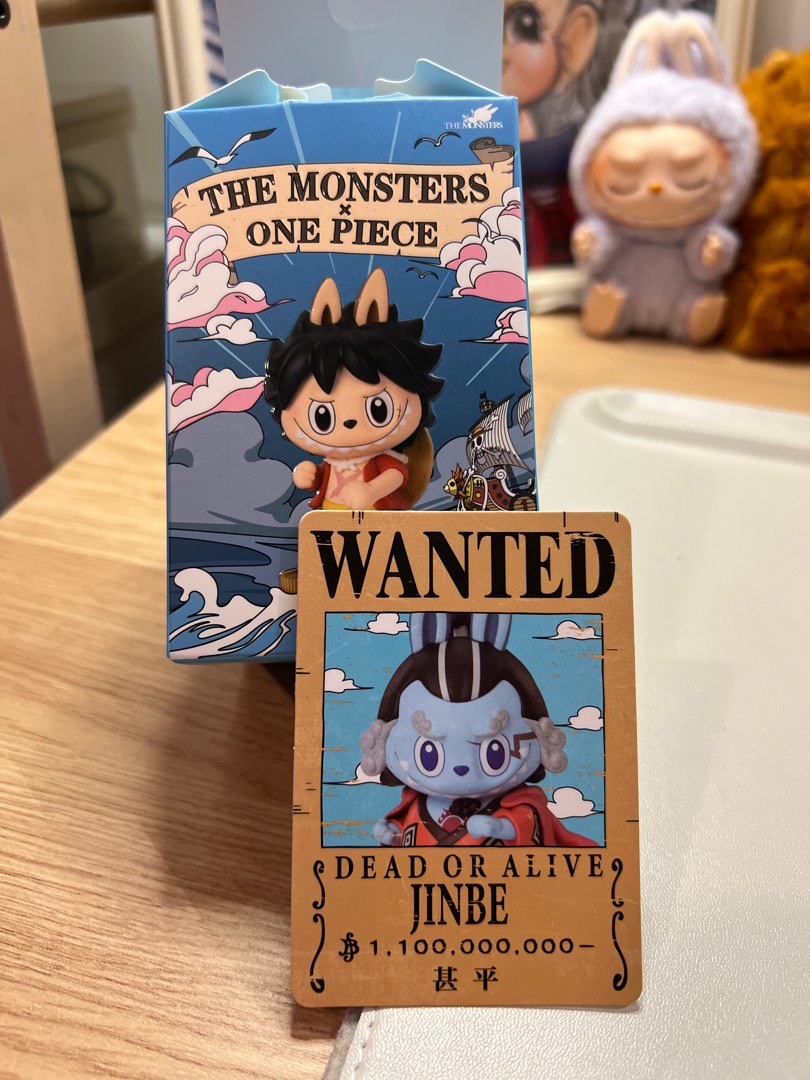 POP MART Labubu THE MONSTERS One Piece Jinbei, Hobbies & Toys, Toys ...