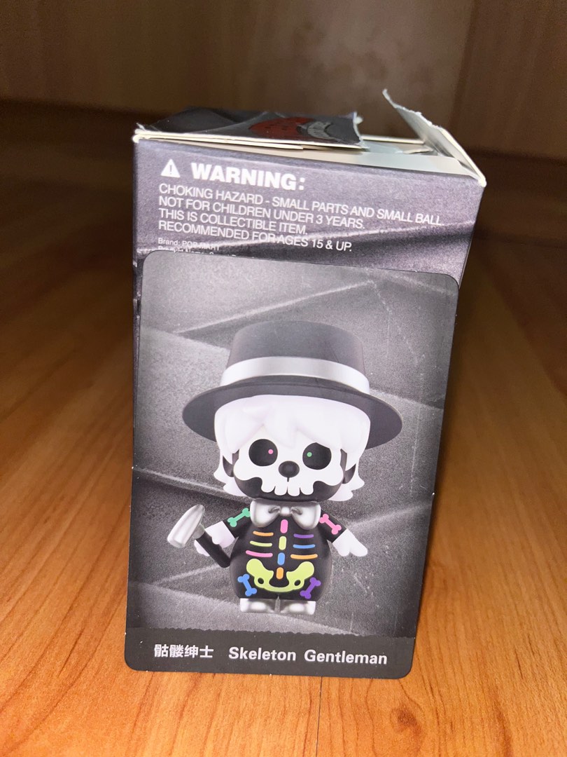 POP MART Sweet Bean Spooky Tales (Skeleton Gentleman), Hobbies & Toys ...