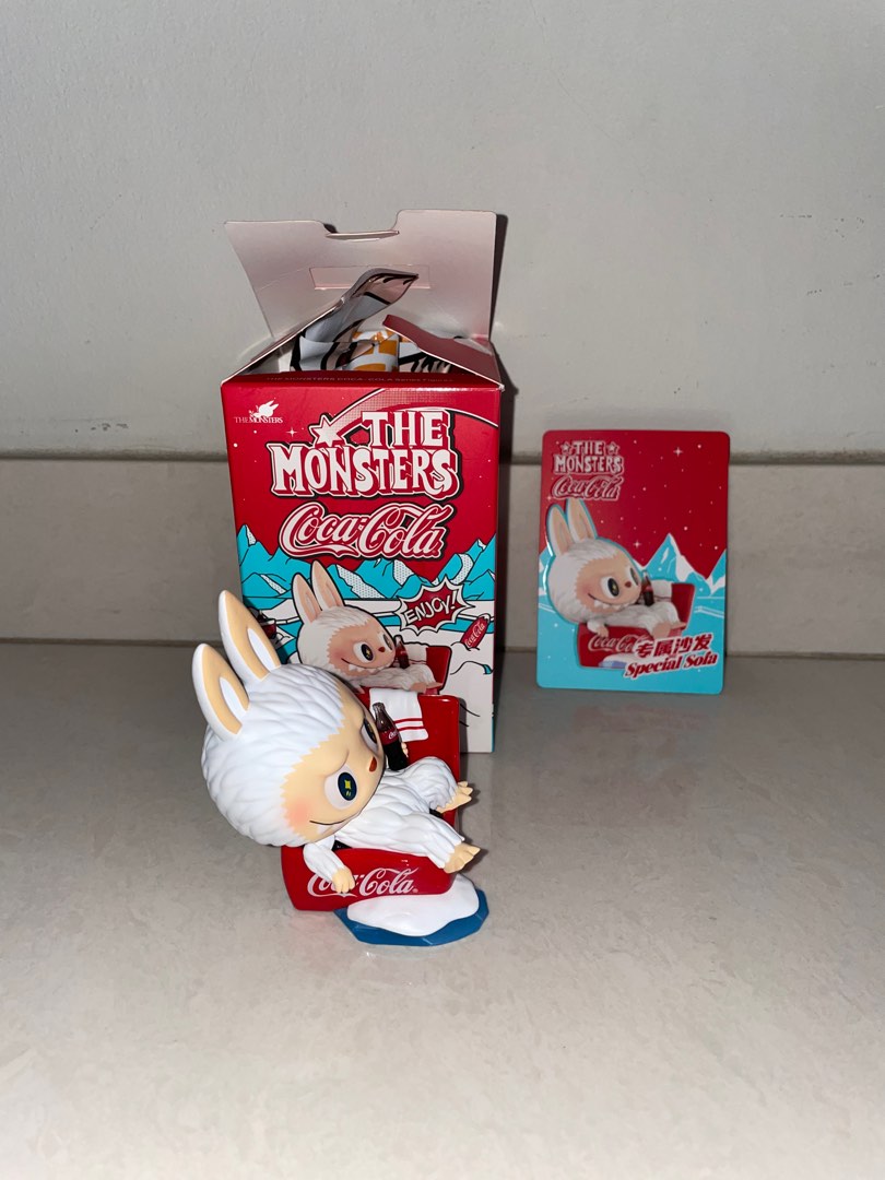 Popmart Labubu Coca Cola Series Figurine Special Cola, Hobbies & Toys ...