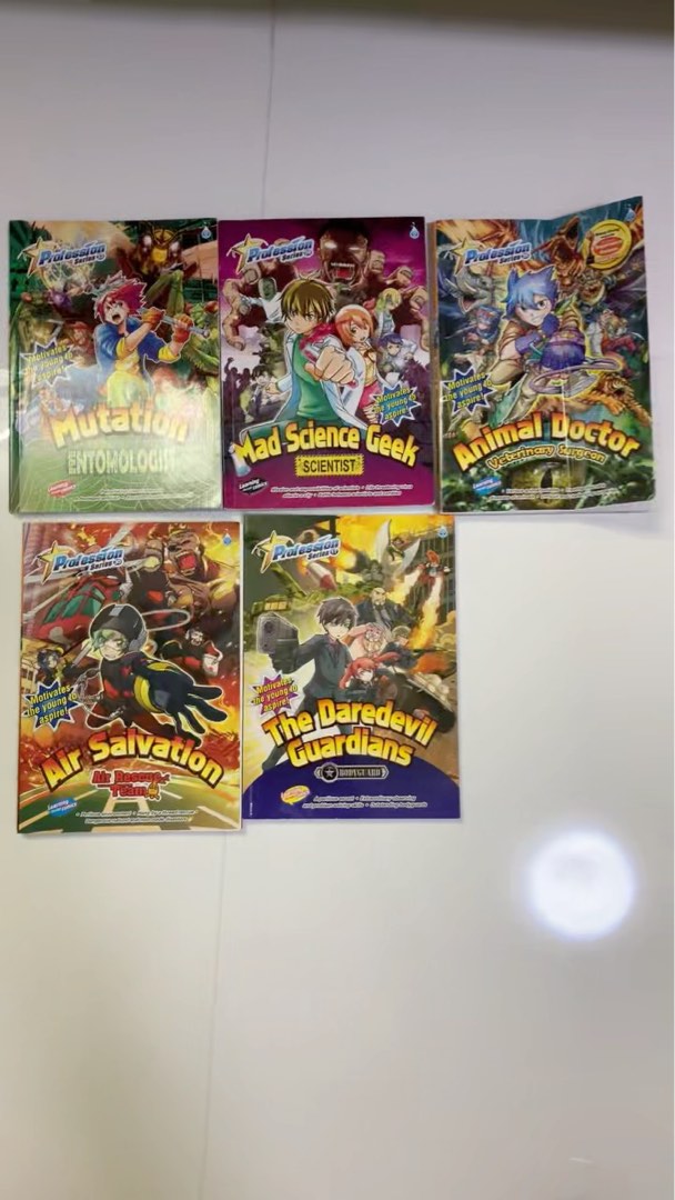 Children Fun Learning Book: Profession Series - Learning through comics ...