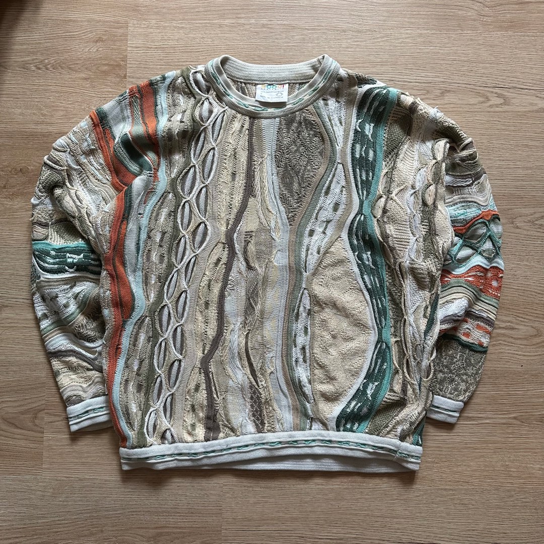 RARE Vintage Coogi 3D Sweater, Men's Fashion, Tops & Sets, Tshirts ...