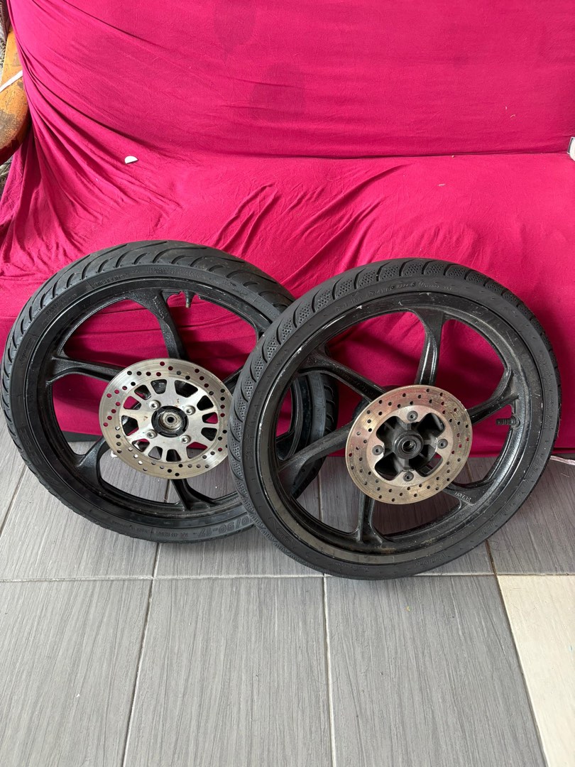 Rim lc135 v8 6 batang, Auto Accessories on Carousell