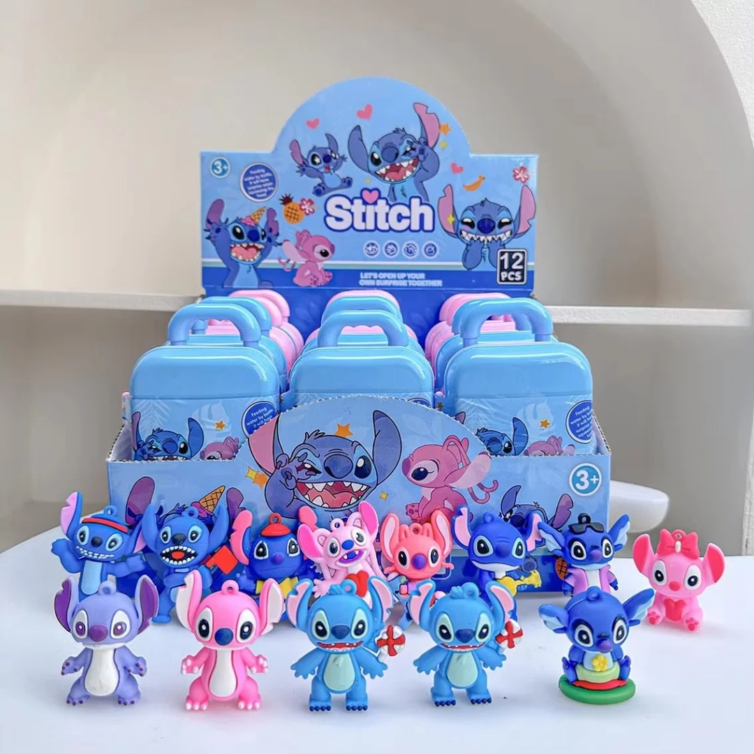 Stitch Kuromi Surprise Blind Box Mystery Toy Backpack Keychain Doll ...